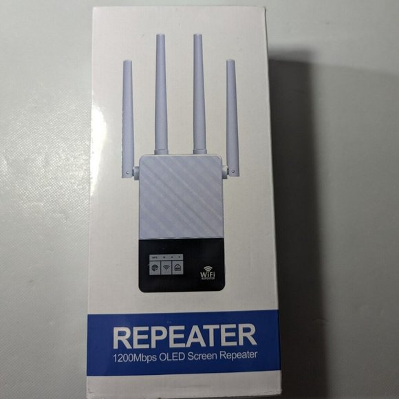 Networking | New Sealed Oled Screen Wireless Repeater 120mbps Wireless ...